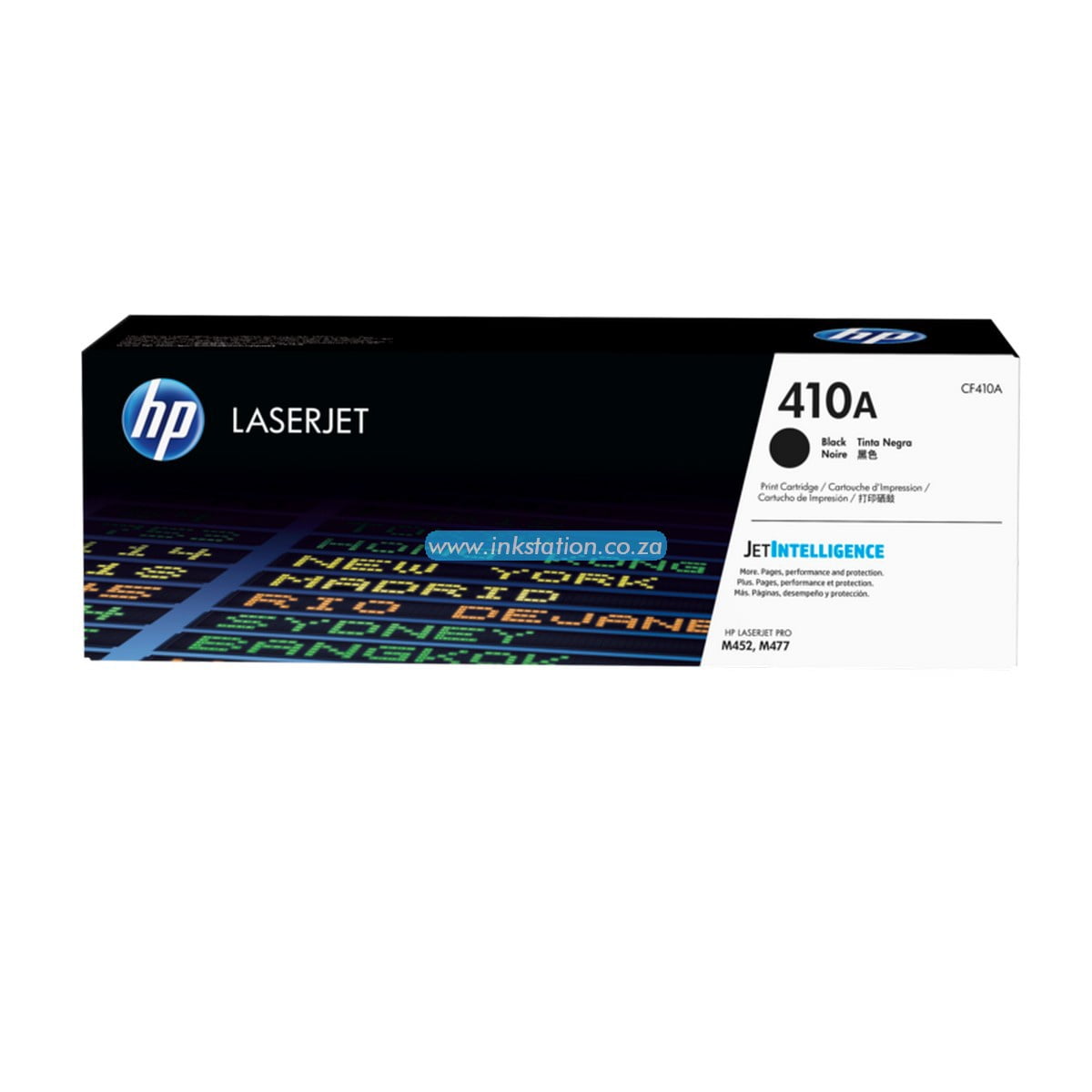 Original HP 410A Black Toner Cartridge (CF410A) - Ink Station