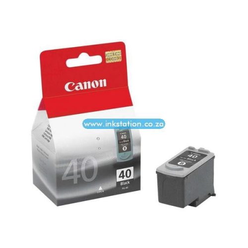 Original Canon 40 Black Ink Cartridge (PG-40) - Ink Station