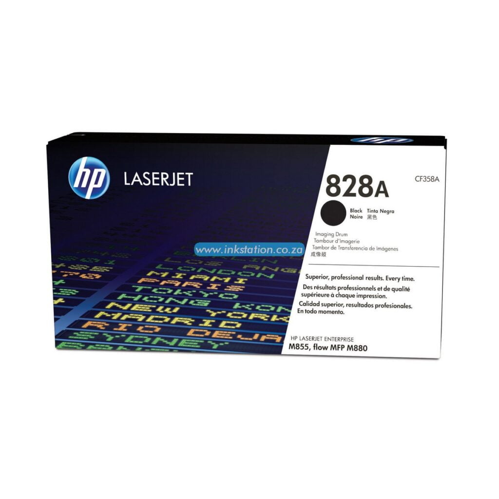 Original HP 828A Black Imaging Drum Unit (CF358A) - Ink Station