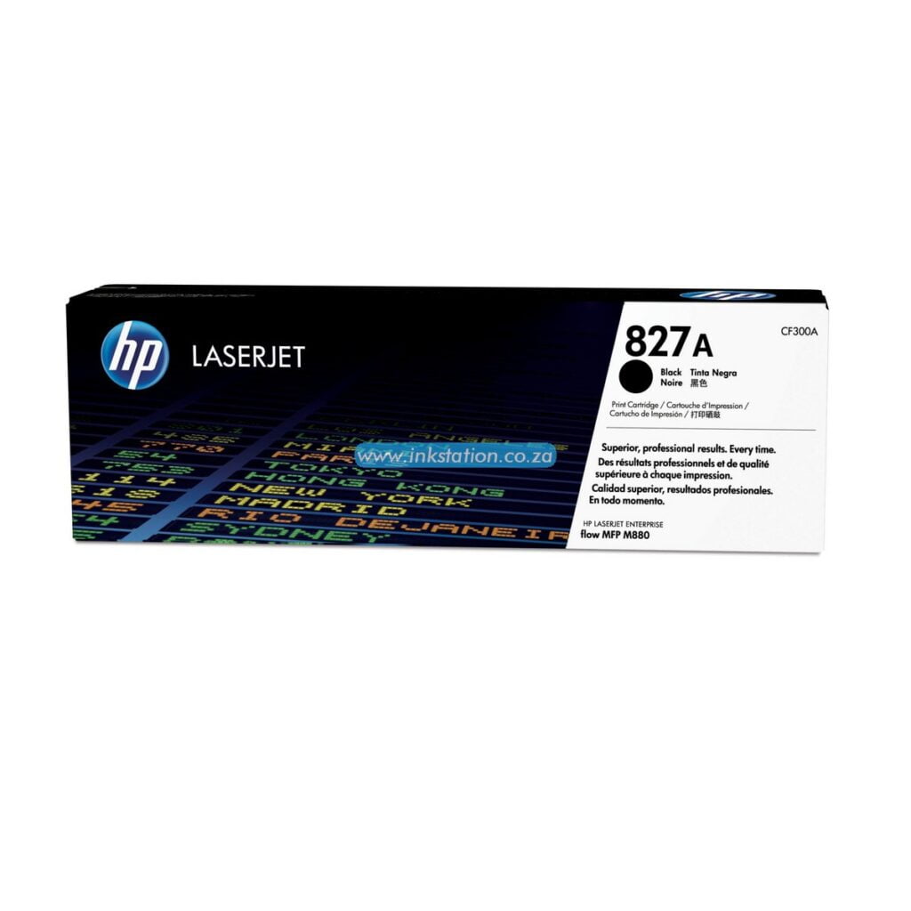 HP 827A Black Original Toner Cartridge (CF300A) - Ink Station