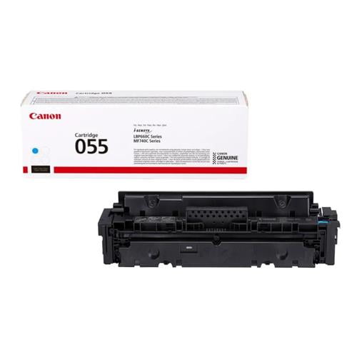 Original Canon 055 Cyan Toner Cartridge - Ink Station