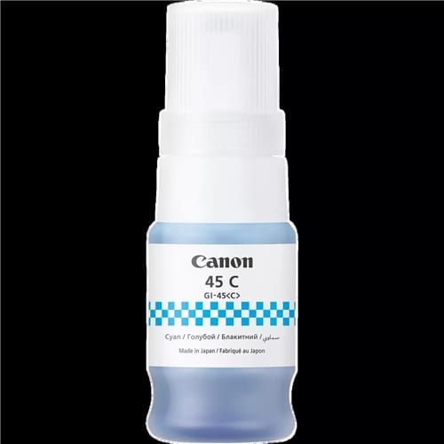 Original Canon GI-45 Cyan Ink Cartridge - Ink Station